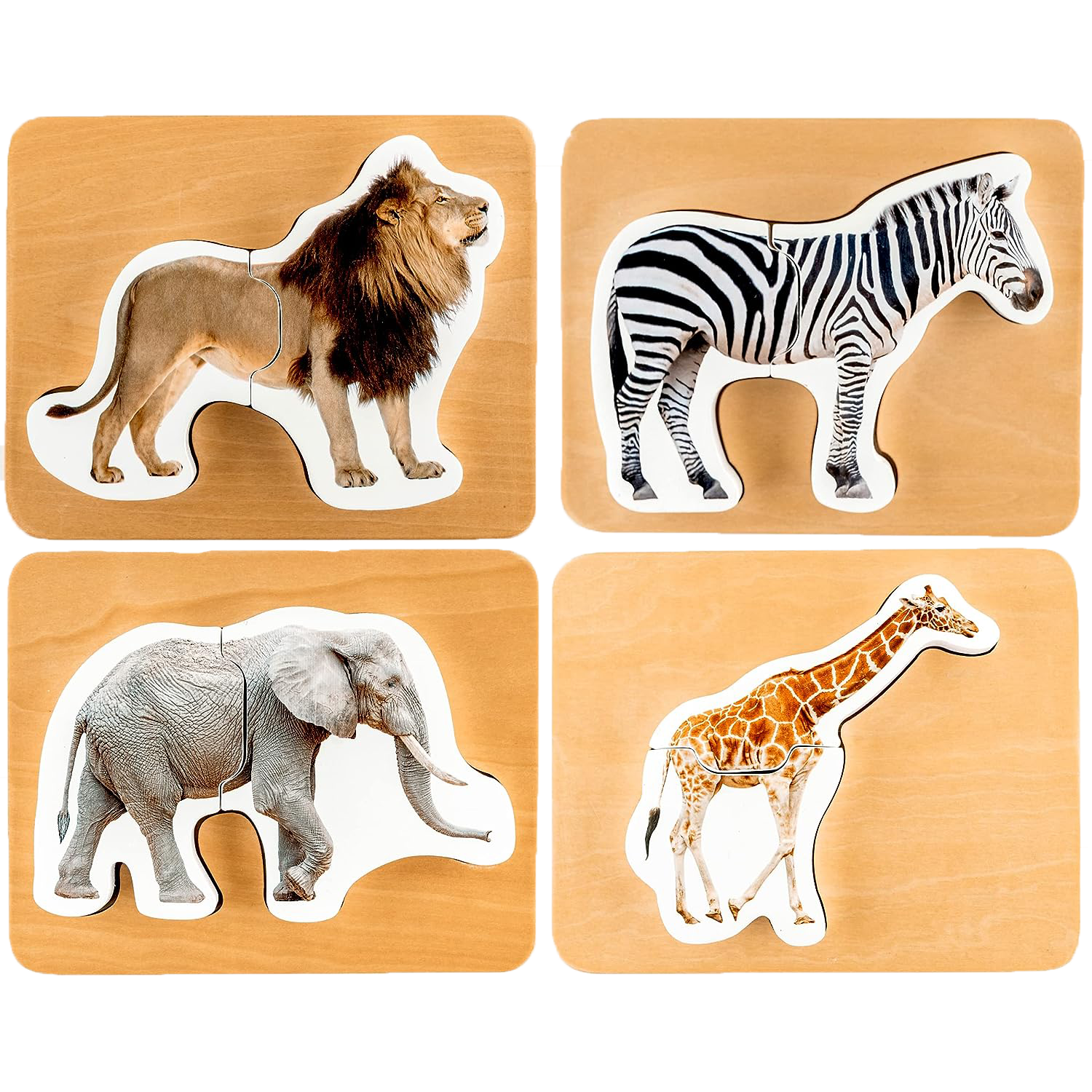 Montessori Safari Animal Puzzles – Montessori & Me