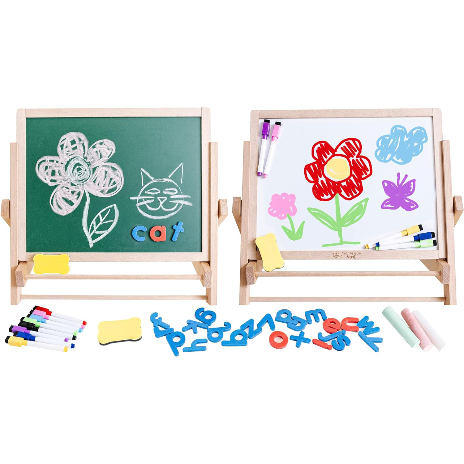 Tabletop Easel for Kids – Montessori & Me