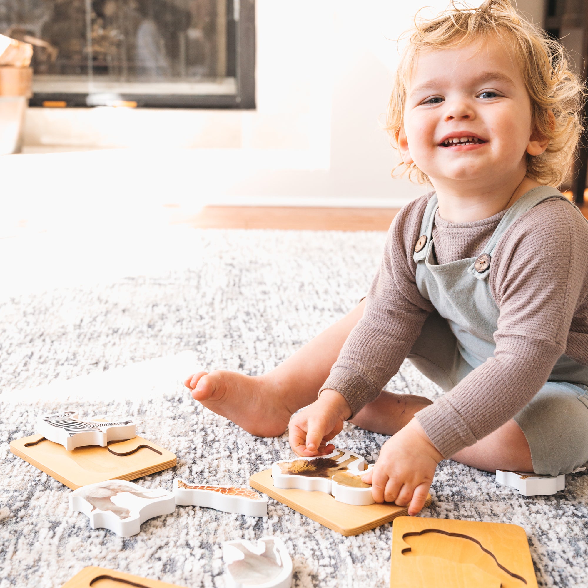 Montessori Safari Animal Puzzles – Montessori & Me