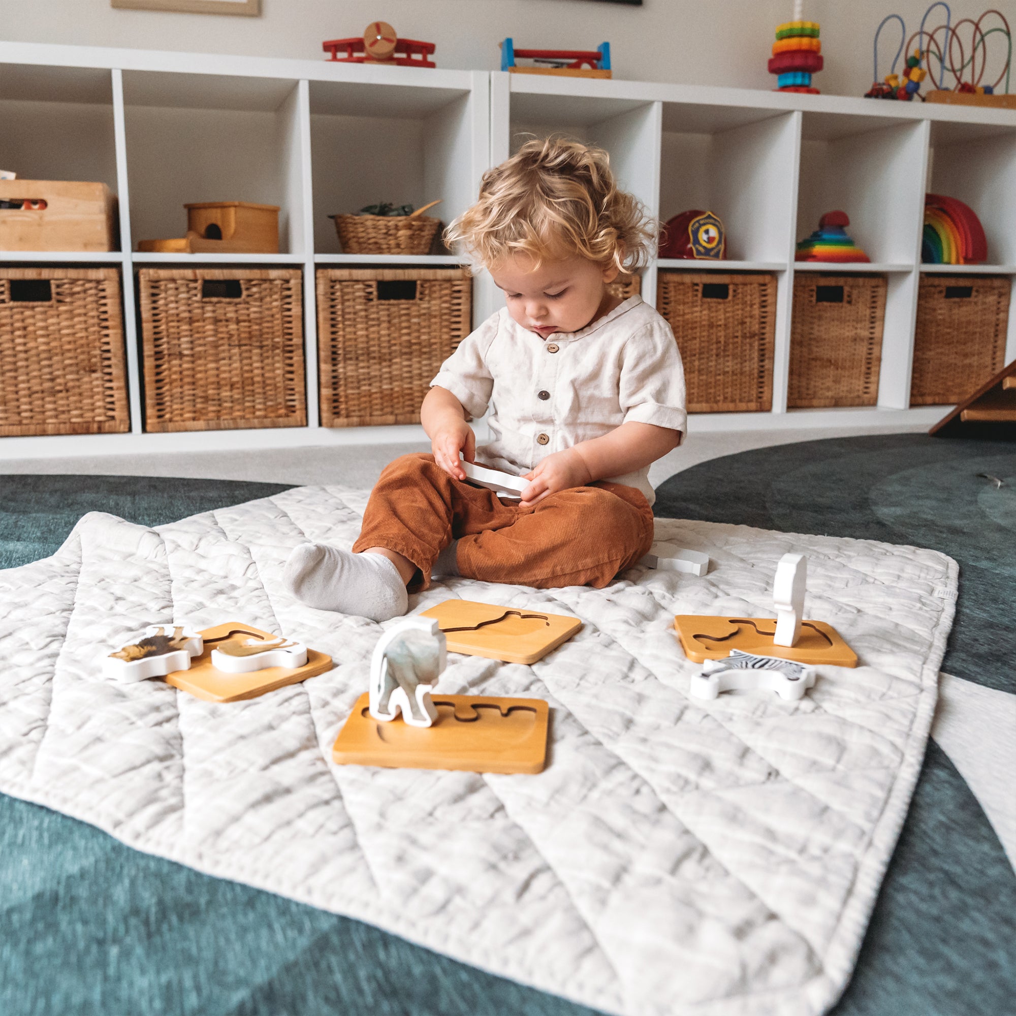 Montessori Safari Animal Puzzles – Montessori & Me