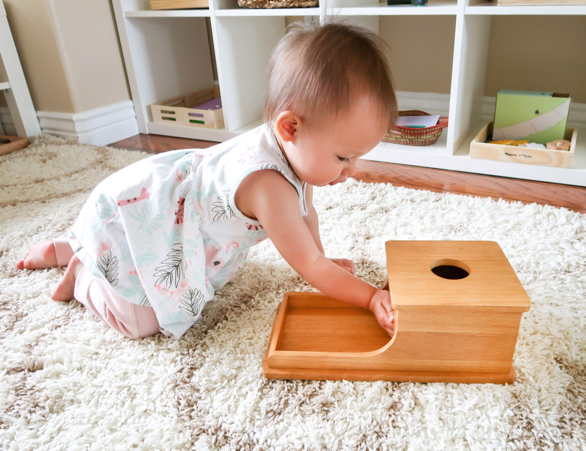 Object Permanence Box – Montessori & Me